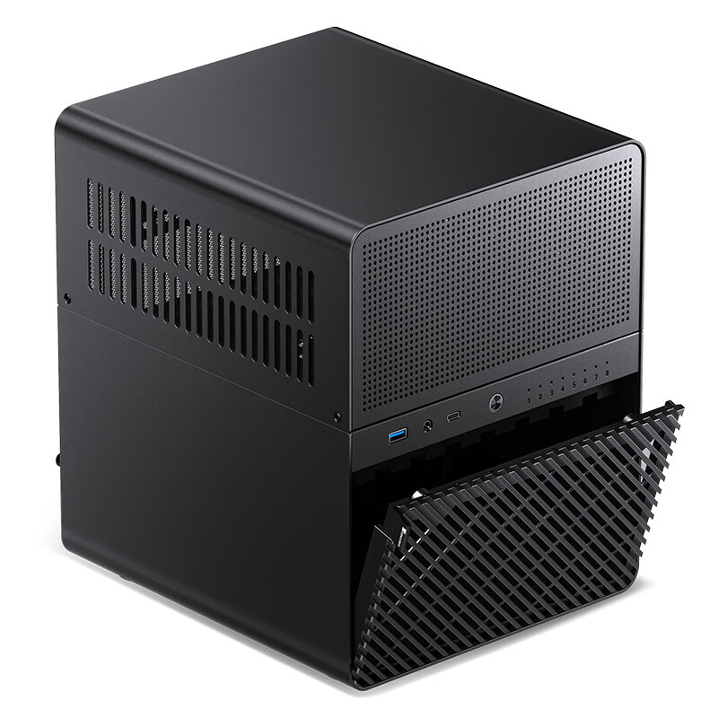 Jual JONSBO N3 NAS Mini Case All-In-One Aluminum ITX Chassis 8Hard Disk ...
