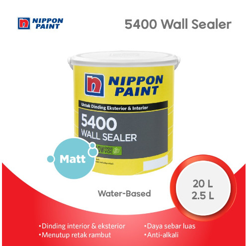 Jual CAT DASAR TEMBOK PAIL 20LITER INTERIOR & EKSTERIOR NIPPON PAINT ...