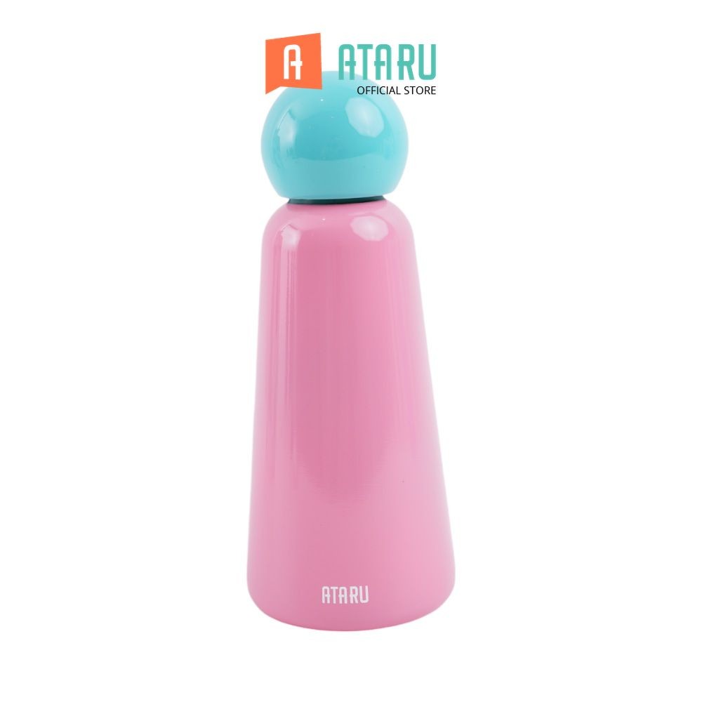 Jual Ataru 450 ml Vally Botol Vacuum Flask - Pink Tumbler Termos ...