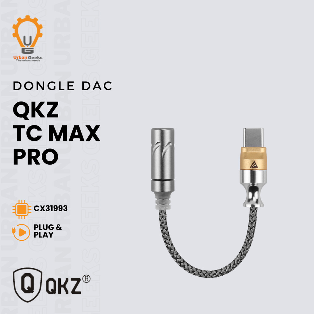 Jual QKZ TC MAX PRO CX31993 DAC USB Type-C to 3.5mm | Shopee Indonesia