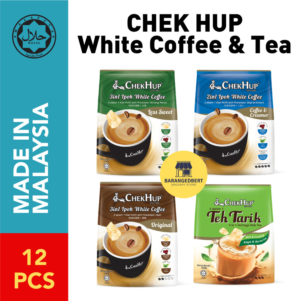 Jual [FULLPACK] CHEK HUP / CHEKHUP Ipoh White Coffee / Kopi Chek Hup ...