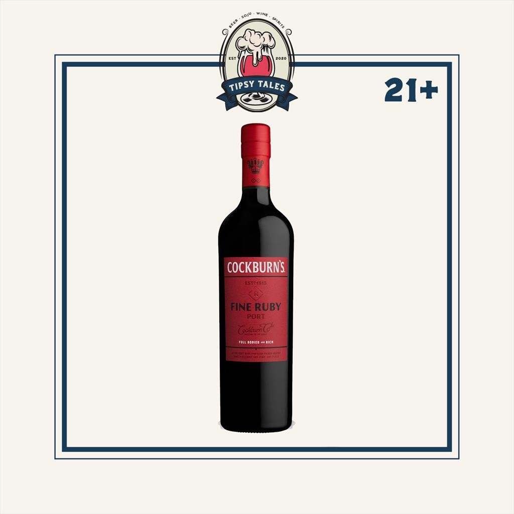 Jual Cockburns Fine Ruby Red Port Sweet Wine 700 ML | Shopee Indonesia