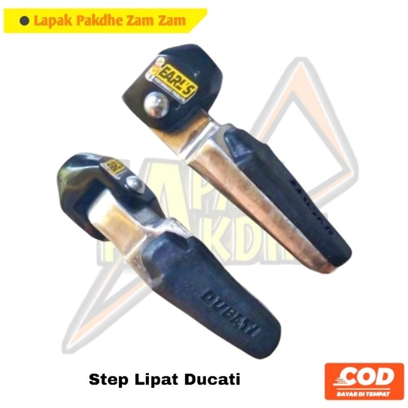 Jual Postep Ducati Footstep Ducati Step Ducati Lipat Underbone | Shopee ...
