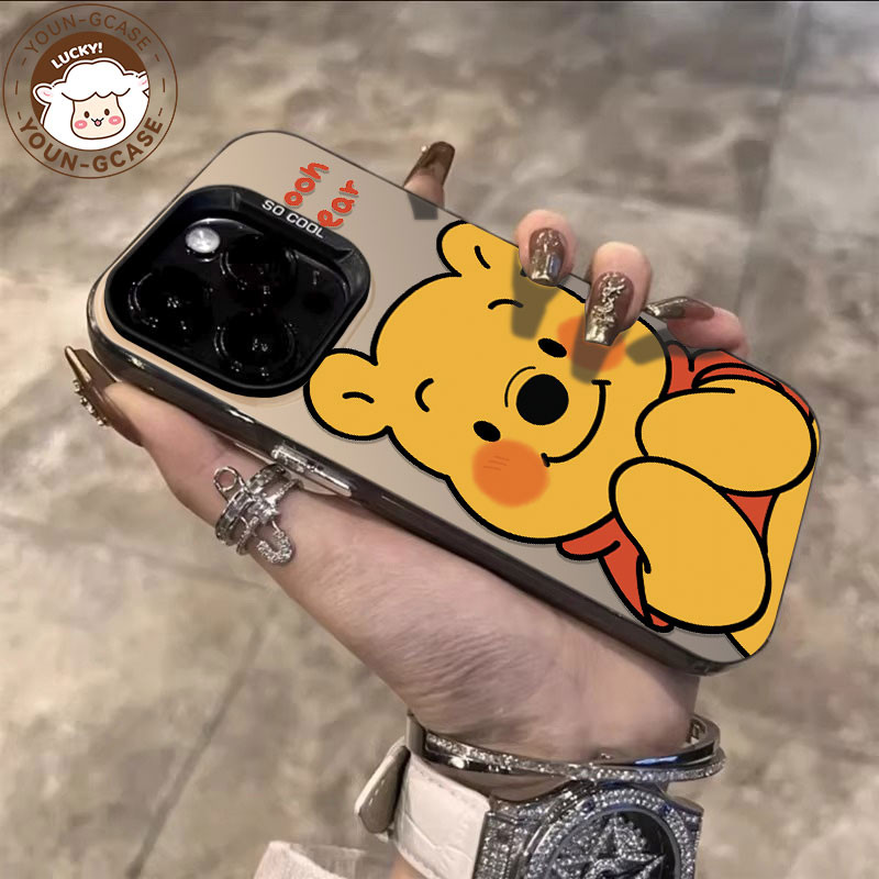 Jual Anime cartoon characters The shy Winnie the Pooh Case Kompatibel ...