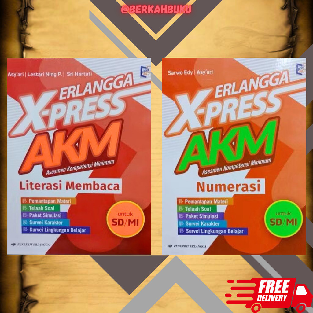 Jual Buku Xpress AKM Numerasi dan Literasi Membaca Sd dan MI 4 5 6 ...