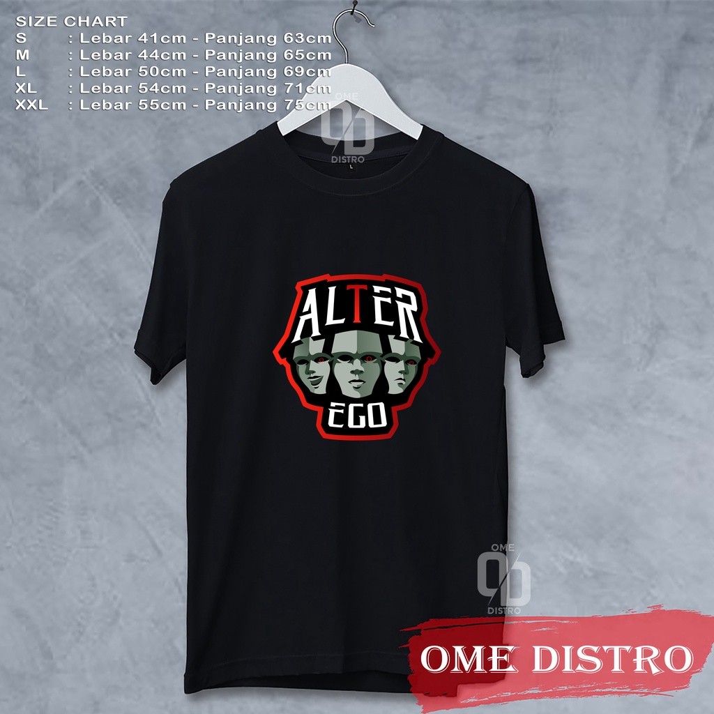 Jual Baju Kaos Esport Alter ego Aura Boom Onic Bigetron Evos Gpx Morph ...