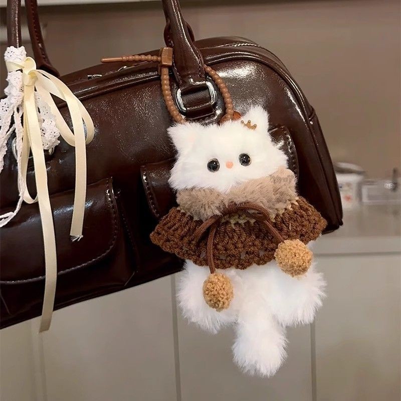 Jual [Paket Bahan]Lucu Anak Kucing Boneka Gantungan Kunci Kawat Bulu ...