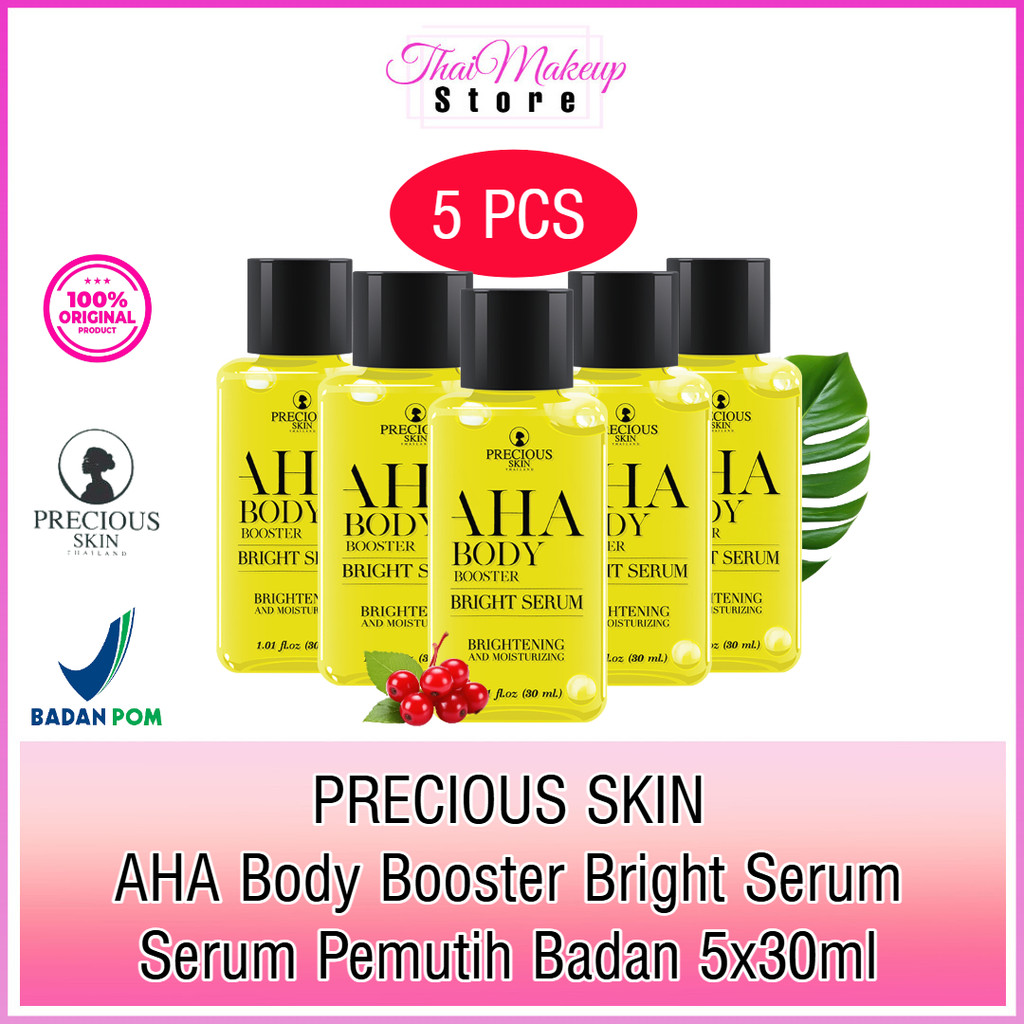 Jual Precious Skin Thailand AHA Brightening & Whitening Booster Body ...