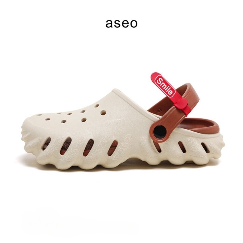 Jual Aseo Sandal Pria Wanita Baim Clog Terbaru Slip on Kodok Anti Slip ...
