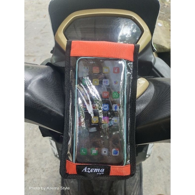 Jual Tas Holder Hp Motor Tas motor waterprof, layar mika Touchscrean, grosir harga termurah ...