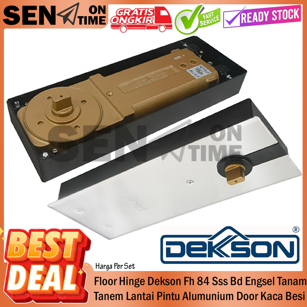 Jual Floor Hinge Dekson Fh 84 Sss Bd Engsel Tanam Dekkson Ensel Tanem ...