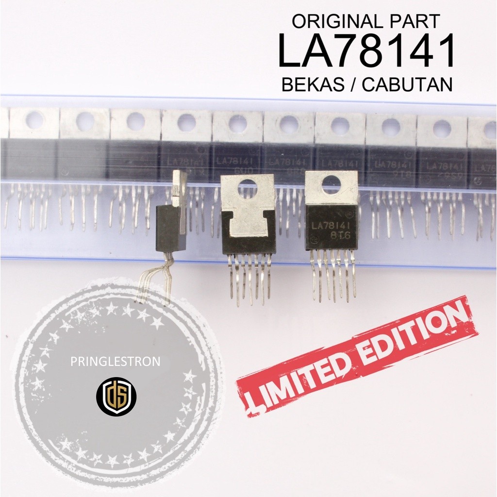 Jual IC VERTIKAL LA78141 ORIGINAL CABUTAN - BEKAS LA 78141 ORI - ASLI | Shopee Indonesia