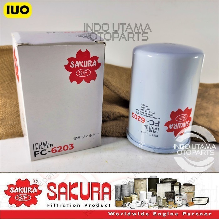 Jual Filter Solar Komatsu PC 200-7 PC 300-5 WK-731 Saringan SAKURA FC-6203 | Shopee Indonesia