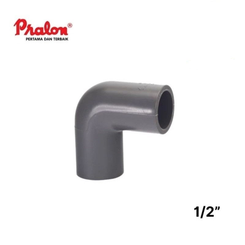 Jual Elbow AW Pralon 90 1/2 1/2in 1/2 Inch Knie Keni Sambungan Pipa ...