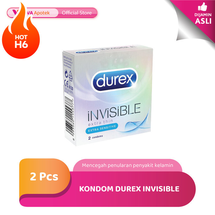 Jual Kondom Durex Invisible 2 S | Shopee Indonesia