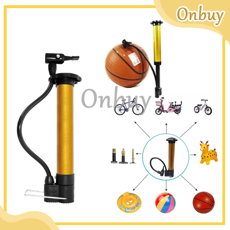 Jual Pompa Angin Mini Portable Pompa Angin Ban Sepeda Balon Bola Kasur ...