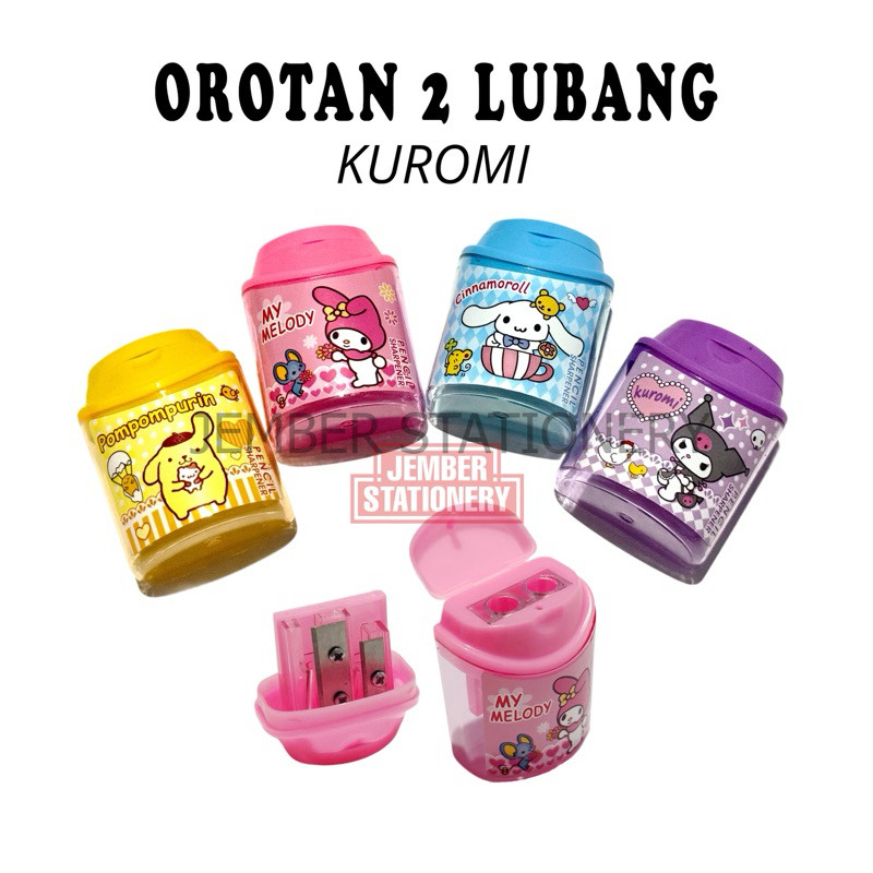 Jual (1biji) Orotan 2 Lubang Kuromi | Shopee Indonesia