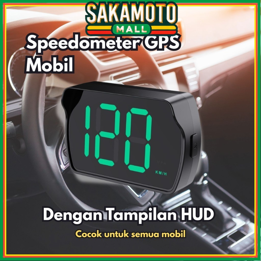 Jual Speedometer GPS Mobil Dengan Tampilan HUD Headup KM/H MPH LED ...