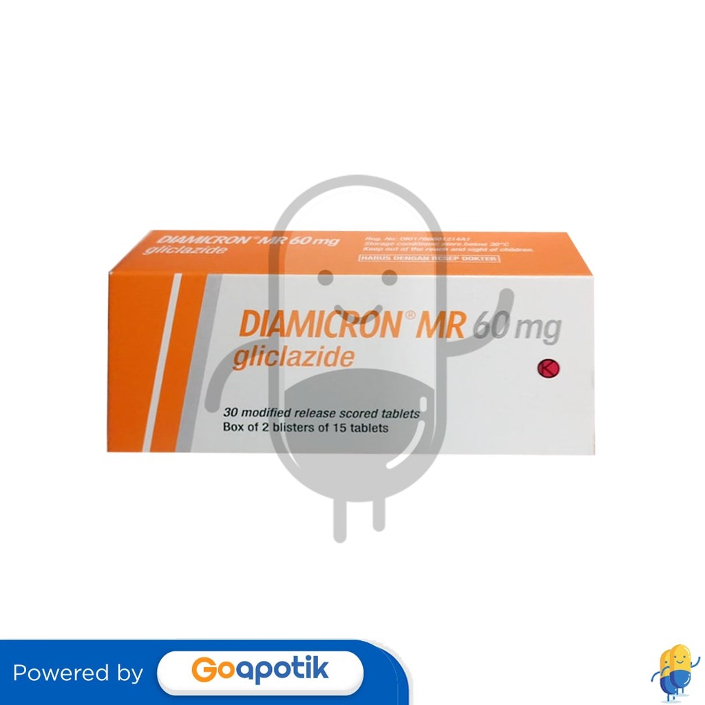 Jual Diamicron Mr 60 Mg Box 30 Tablet | Shopee Indonesia