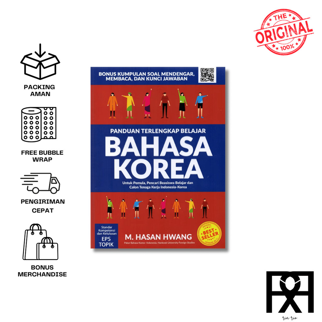 Jual ORIGINAL BUKU PANDUAN TERLENGKAP BELAJAR BAHASA KOREA - M. Hasan Hwang (RENEBOOK) | Shopee ...