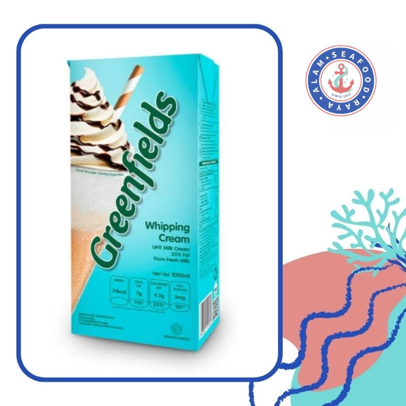 Jual Greenfields Whipping Cream 1L | Shopee Indonesia