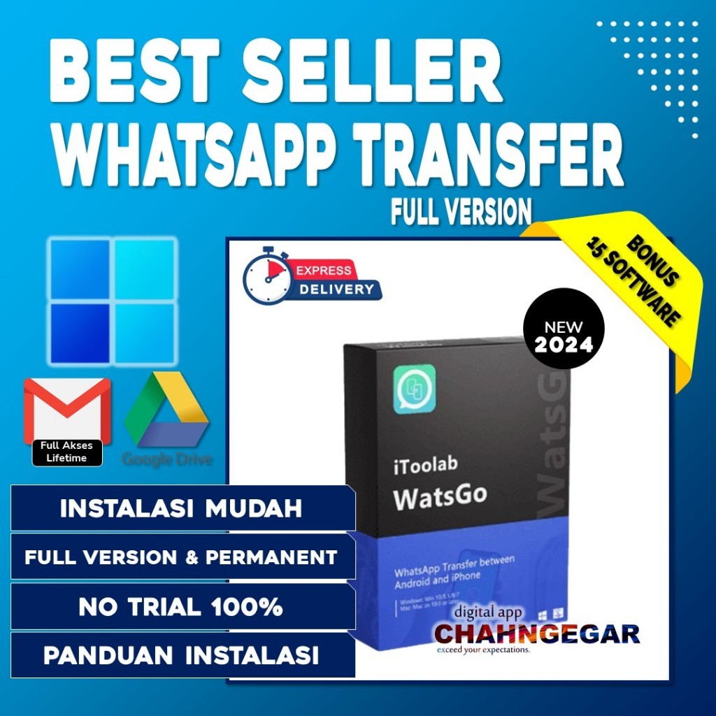 Jual iToolab WatsGo 2025 Software WhatsApp Transfer Android dan iPhone Bukan dr fone whatsapp ...