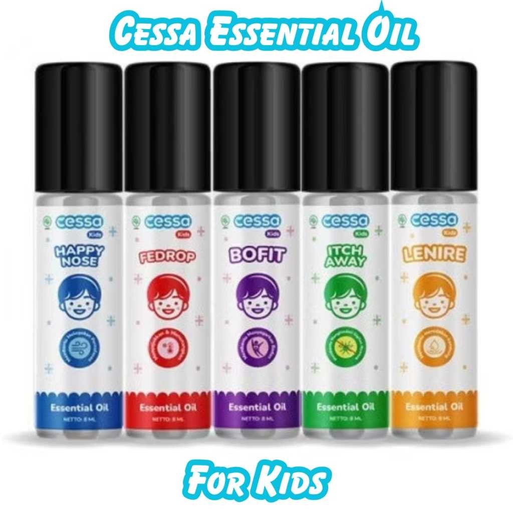 Jual Cessa Essential Oil 8ml for Kids 2 - 8 Tahun - Cough n Flu Fedrop ...