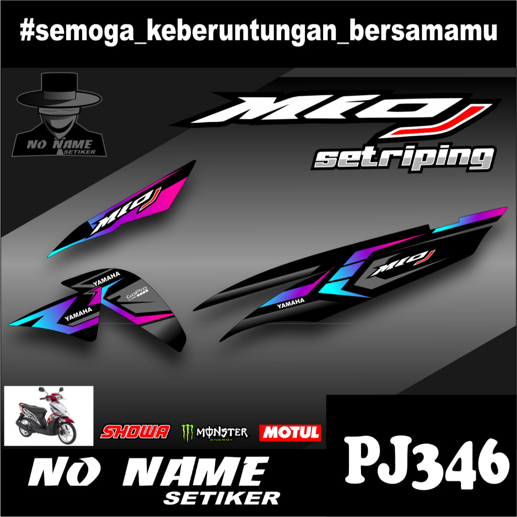 Jual Striping Mio J Variasi Stiker variasi sticker list | Shopee Indonesia