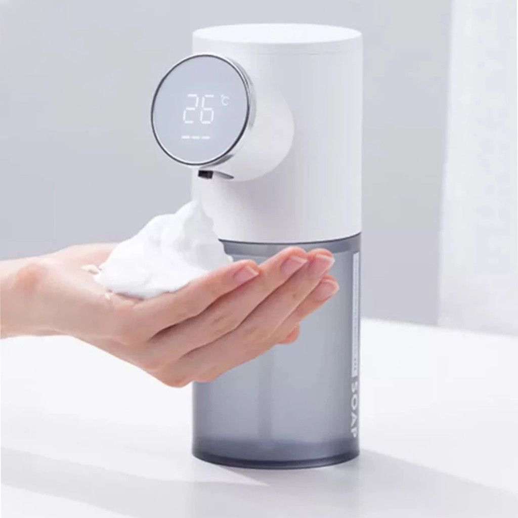 Jual Mi Soap Dispenser USB Rechargeable 320ml Liquid Soap Dispenser Digital Display Foam ...