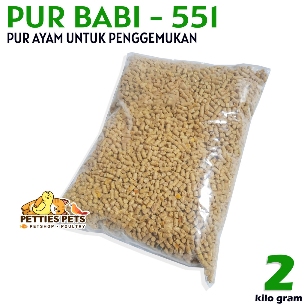 Jual PTS2 KG PUR VOER PAKAN TERNAK 551 PUR BABI UNTUK PENGGEMUKAN ...
