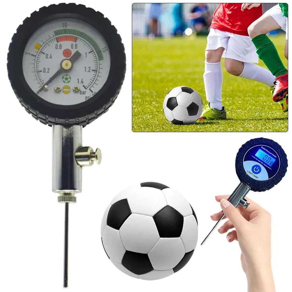 Jual Soccer Ball Pressure Gauge Stainless Steel Air Watch Football ...