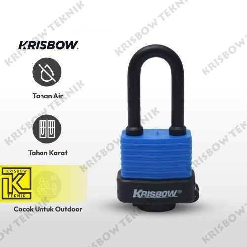 Jual Krisbow Gembok Tahan Air 40 Mm - Biru | Shopee Indonesia