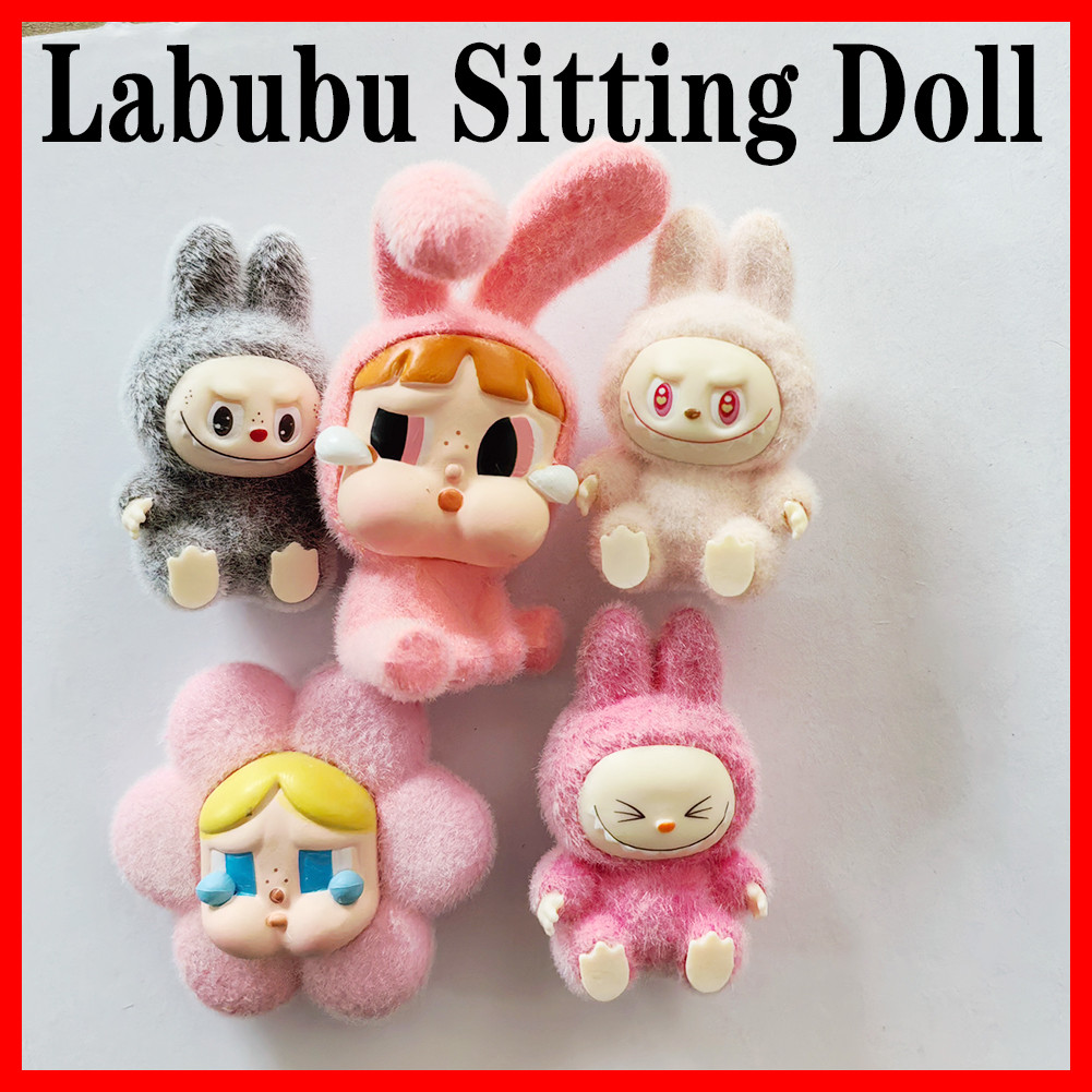 Jual PopBean Labubu Mini Doll Berbulu READYSTOCK MINI LABUBU Boneka ...