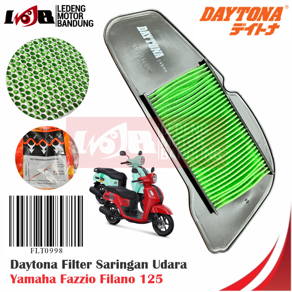 Jual Daytona Filter Udara Racing Yamaha Fazzio 125 Grand Filano Ultra ...