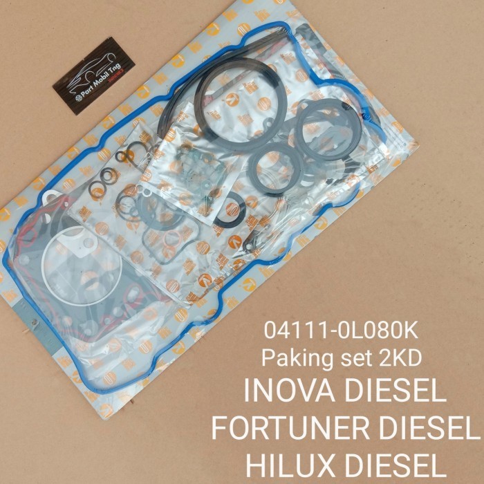 Jual Paking Full Set Packing Set Engine Toyota Fortuner Diesel / Inova ...
