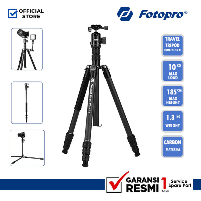 Jual Fotopro Tripod X-GO Plus E 2+52QP - Tripod convert Monopod ...