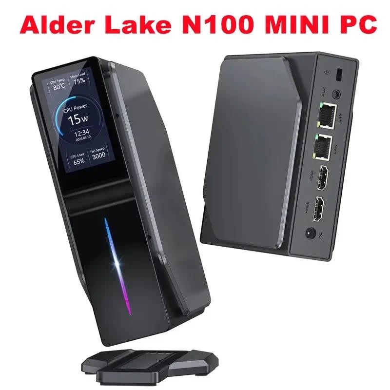 Jual Mini PC Alder Lake N100 Windows 11 Ultra Small Pocket Computer ...