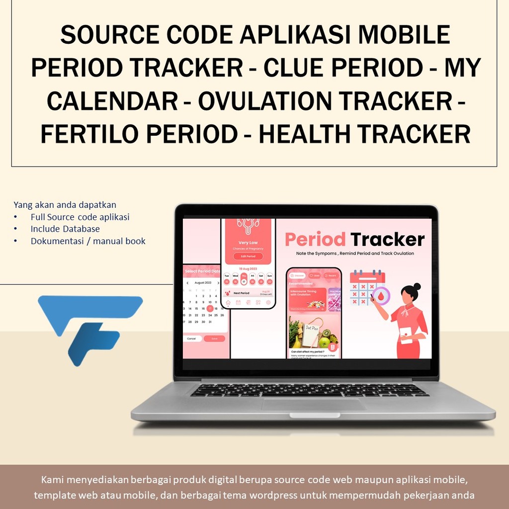 Jual SOURCE CODE APLIKASI MOBILE PERIOD TRACKER - CLUE PERIOD - MY CALENDAR - OVULATION TRACKER ...