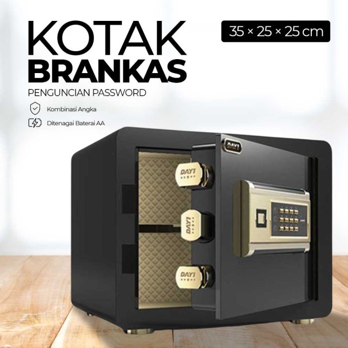 Jual BRANKAS UANG EMAS BRANGKAS BAJA MINI TAHAN API KUNCI PASSWORD ...