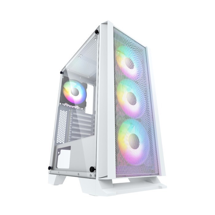 Jual Casing PC INFINITY NEBULA V4 (WHITE) | Shopee Indonesia