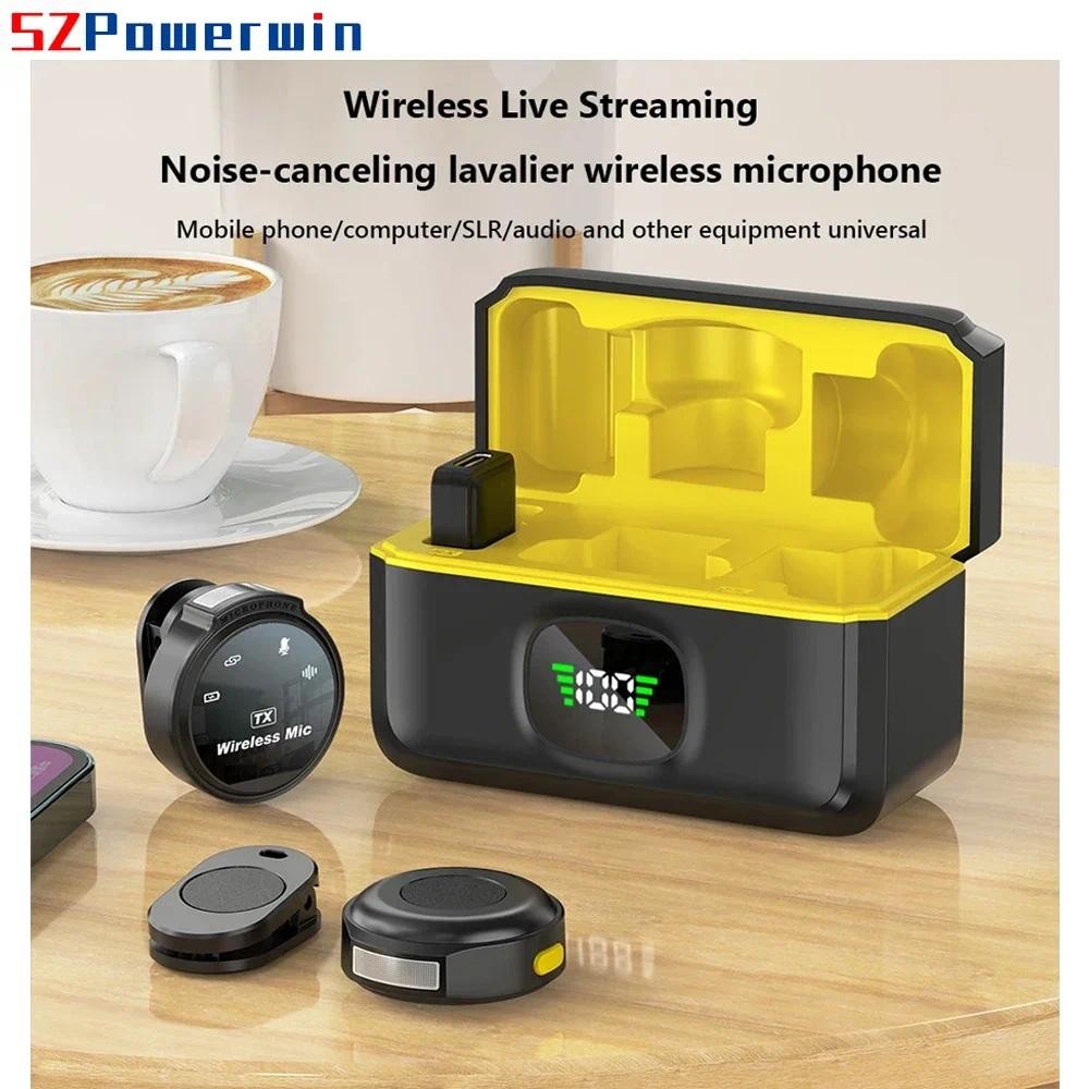 Jual Powerwin J6 Wireless Lavalier Microphone System with Magnetic Clip ...