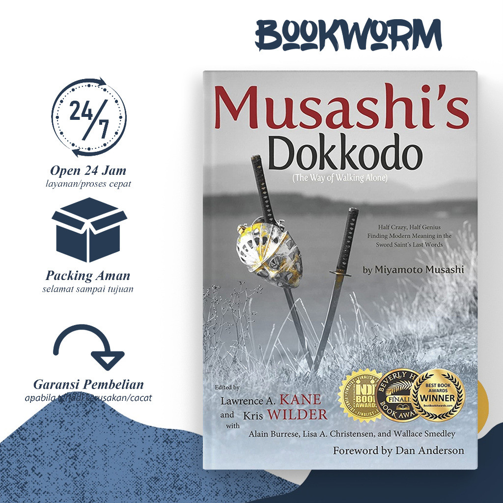 Jual Musashi's Dokkodo by Miyamoto Musashi (English) | Shopee Indonesia
