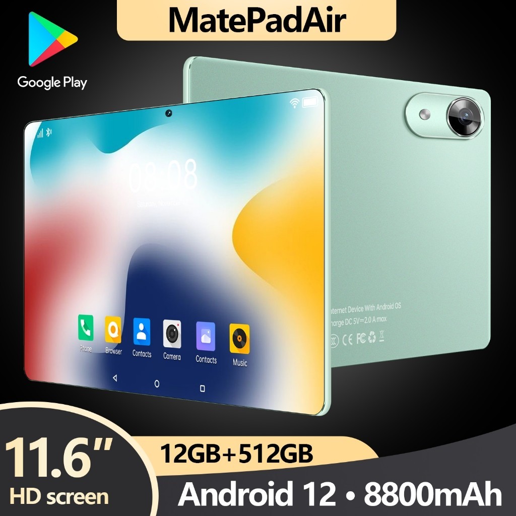 Jual 2024 NEW MatePad Air 5G Baru Tab Android Tablet PC Gaming11.6 inch ...