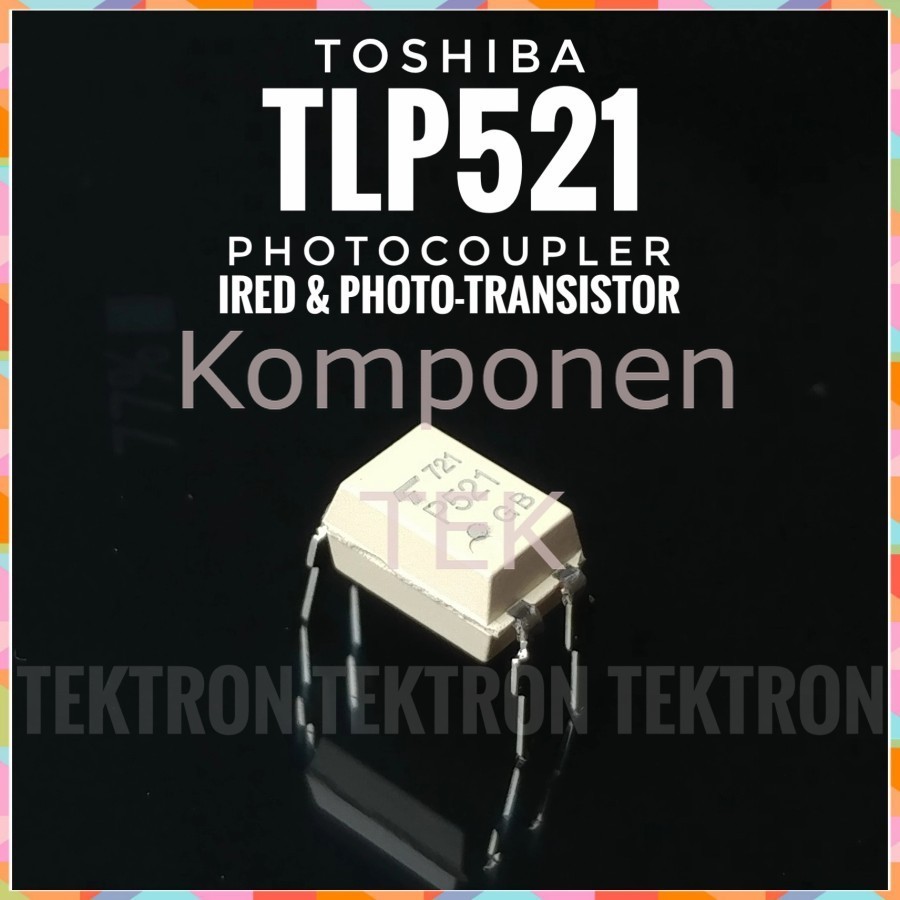Jual Toshiba TLP521 Photocoupler P521Optocoupler opto IRed Photo ...