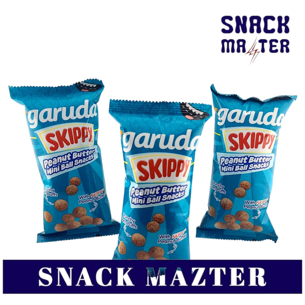 Jual Garuda Skippy Peanut Butter Mini Ball Snack - Netto 20gr | Shopee ...