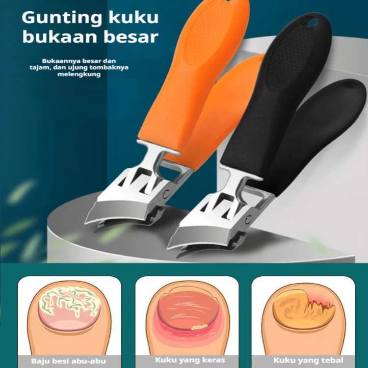 Jual [Beli 1 Gratis 1/Tanpa rasa sakit] 2pcs Gunting Pemotong Kuku ...