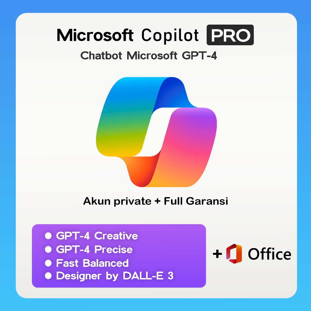 Jual Microsoft Copilot Pro | 60 Hari | Private + Full Garansi | Shopee ...