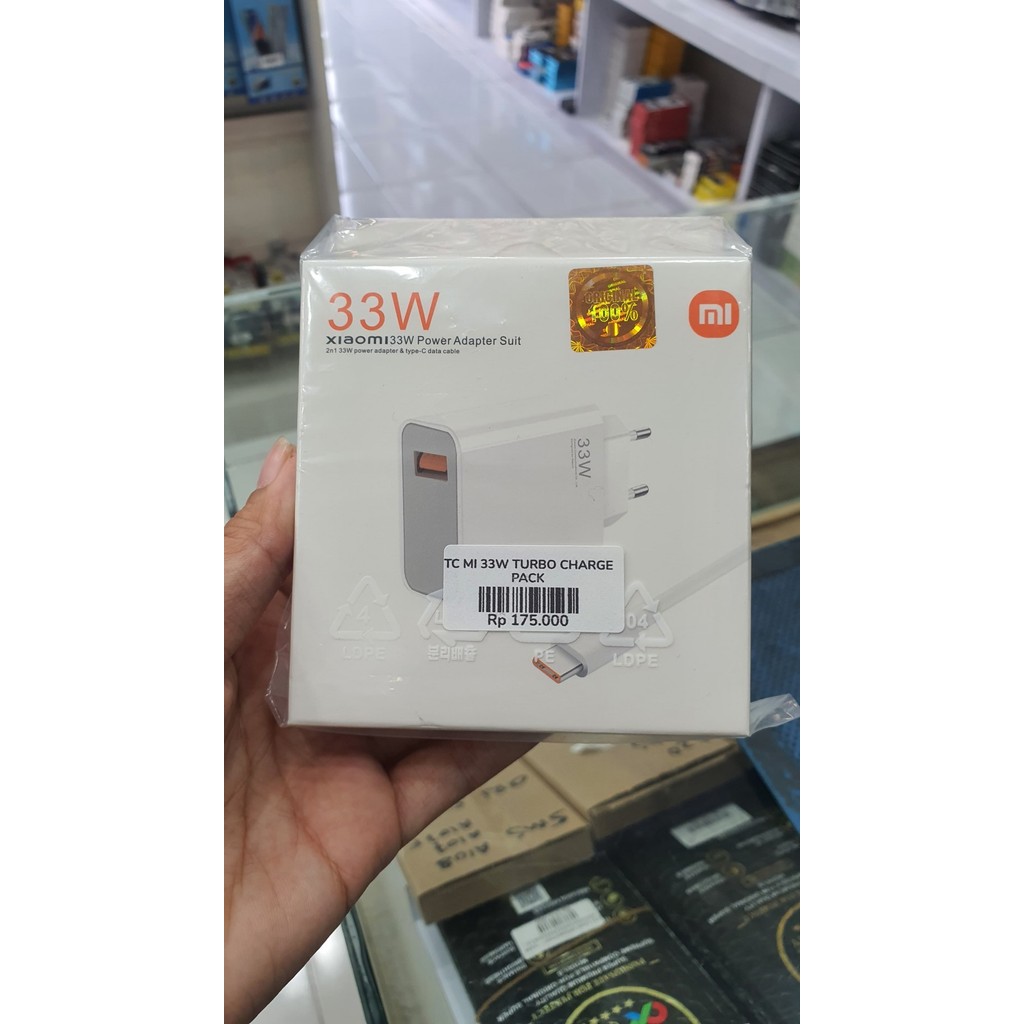 Jual TC MI 33W TURBO CHARGE PACK | Shopee Indonesia