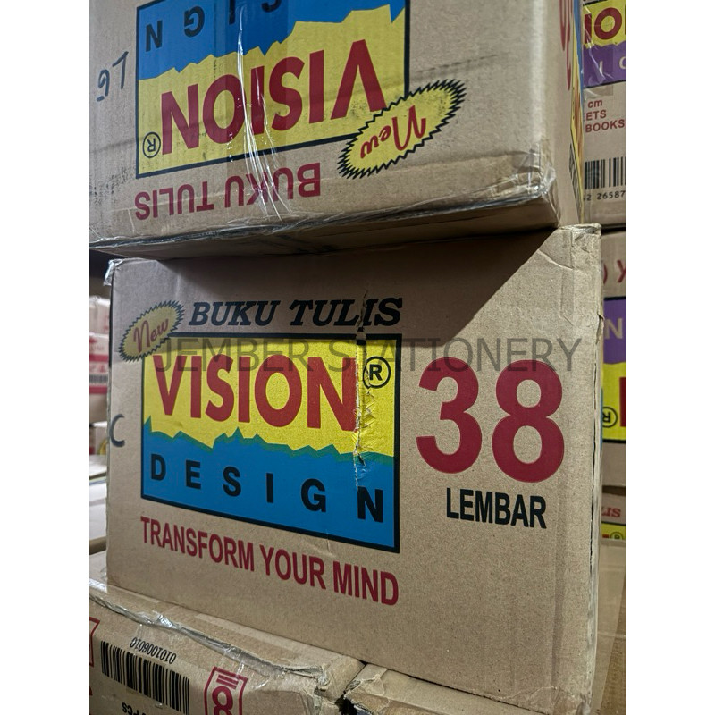 Jual (1box) Buku Tulis Vision 38 Lembar | Shopee Indonesia