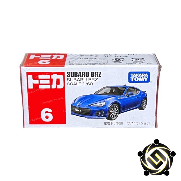 Jual Tomica No. 6 Subaru BRZ Biru / Blue - Takara Tomy | Shopee Indonesia